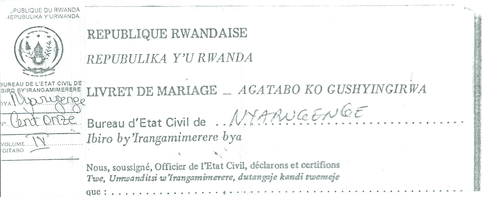 Legalization and consular certificate confirming the authenticity of ...